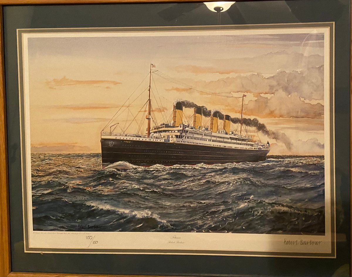 Titanic Ocean Art Print - Limited Edition, Signed, & Numbered | WORLD ...