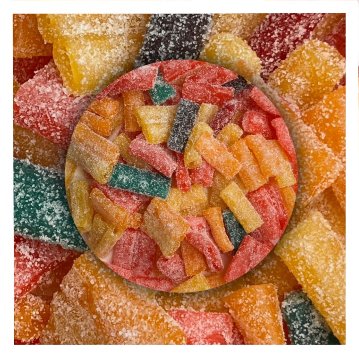 Sour Straw Bites | Dosies Dulces