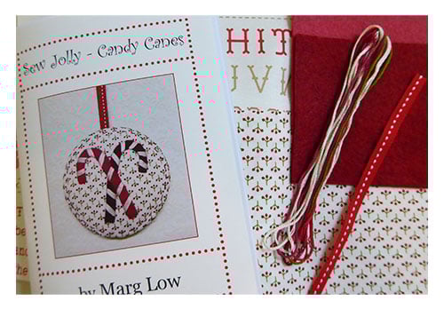 Marg Low Designs — Sew Jolly - Candy Canes Kit