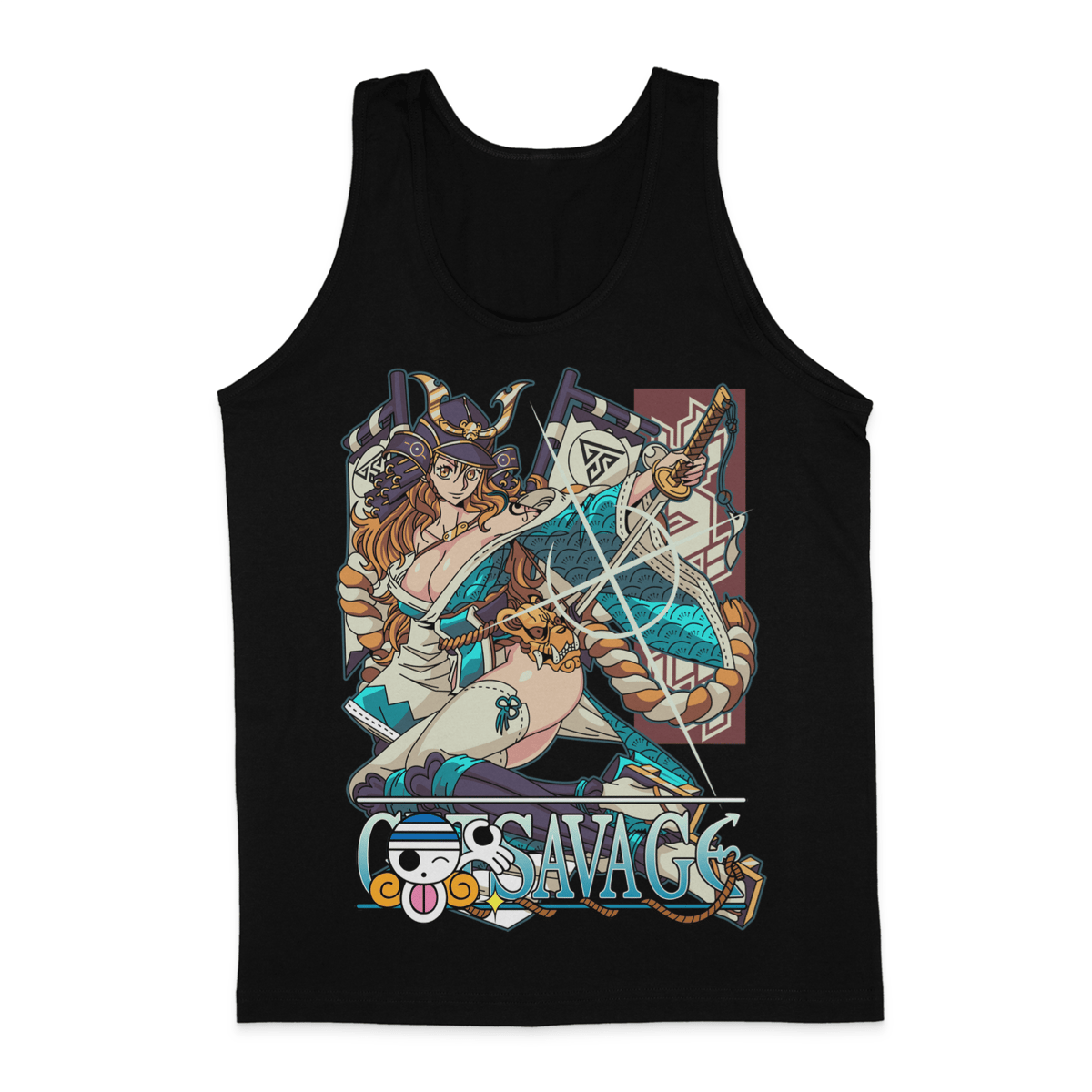 GTSVG x ONE PIECE WEATHER WITCH Tank-Top | GetSavage