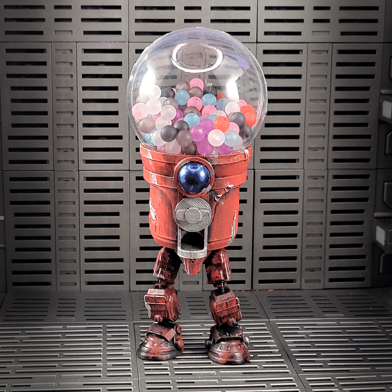 Clunker Figure - Gumball Red | Photonic Figures