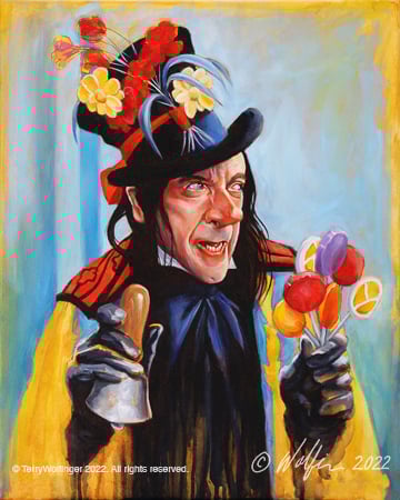 CHILD CATCHER canvas giclee | Wolfinger