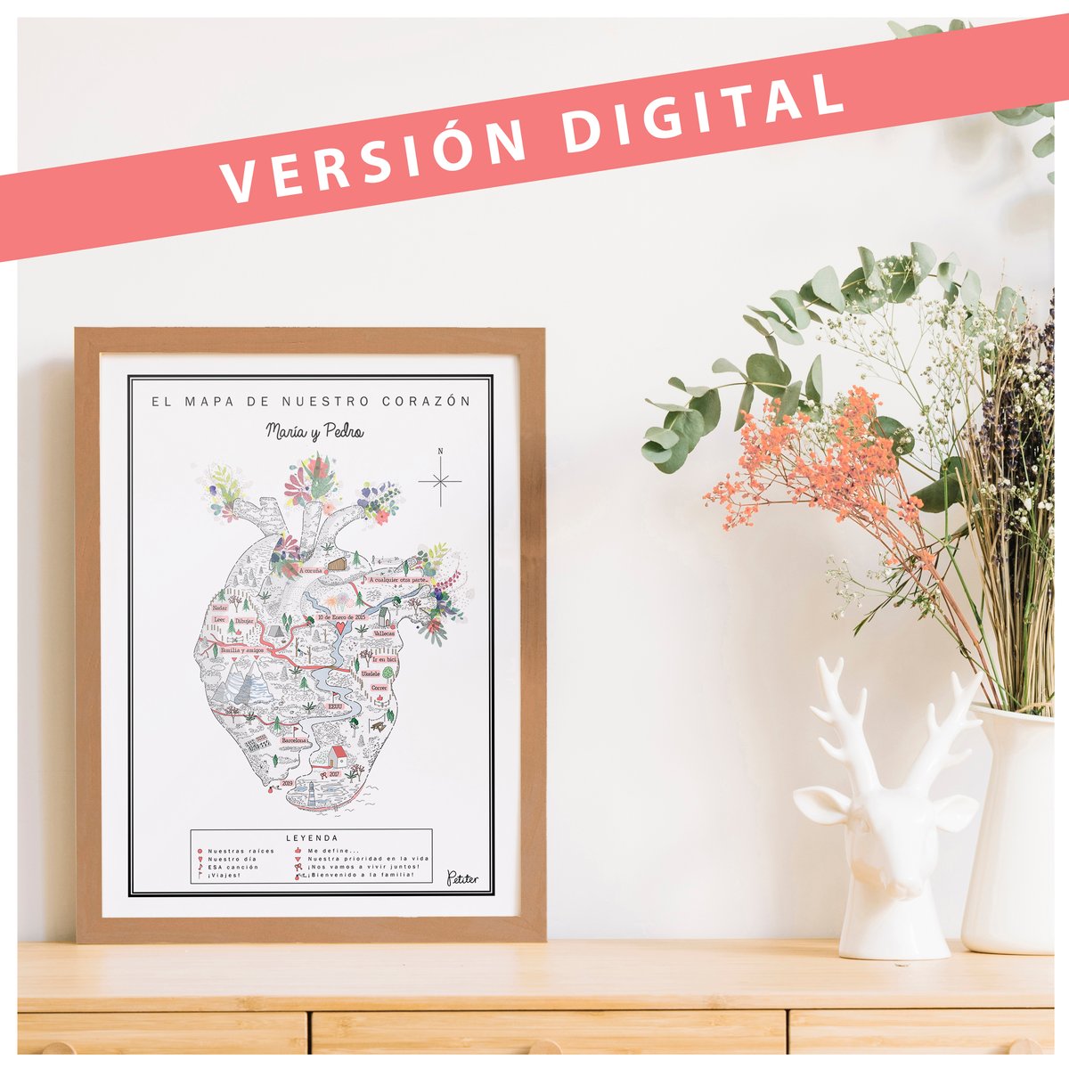 El mapa de nuestro corazón. VERSIÓN DIGITAL | petiter