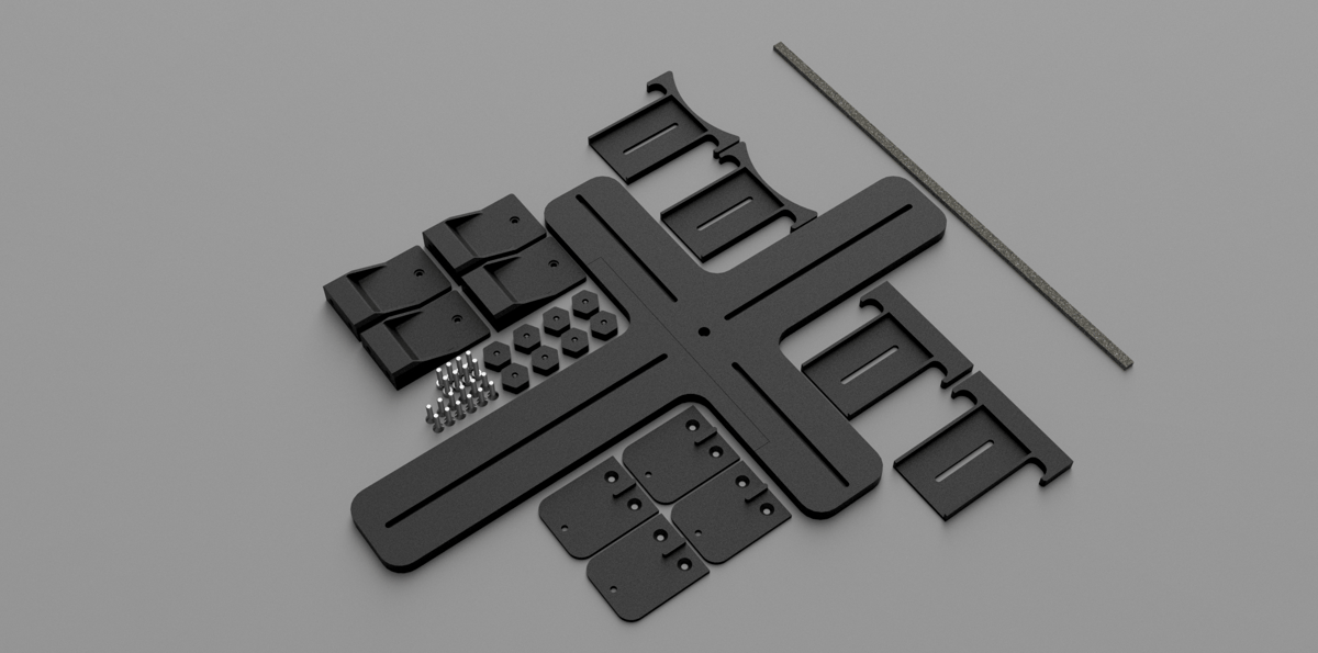 XL Model Makers Aircraft Stand Berth Jig Holder Plane 1/24 1/32 1/48 ...