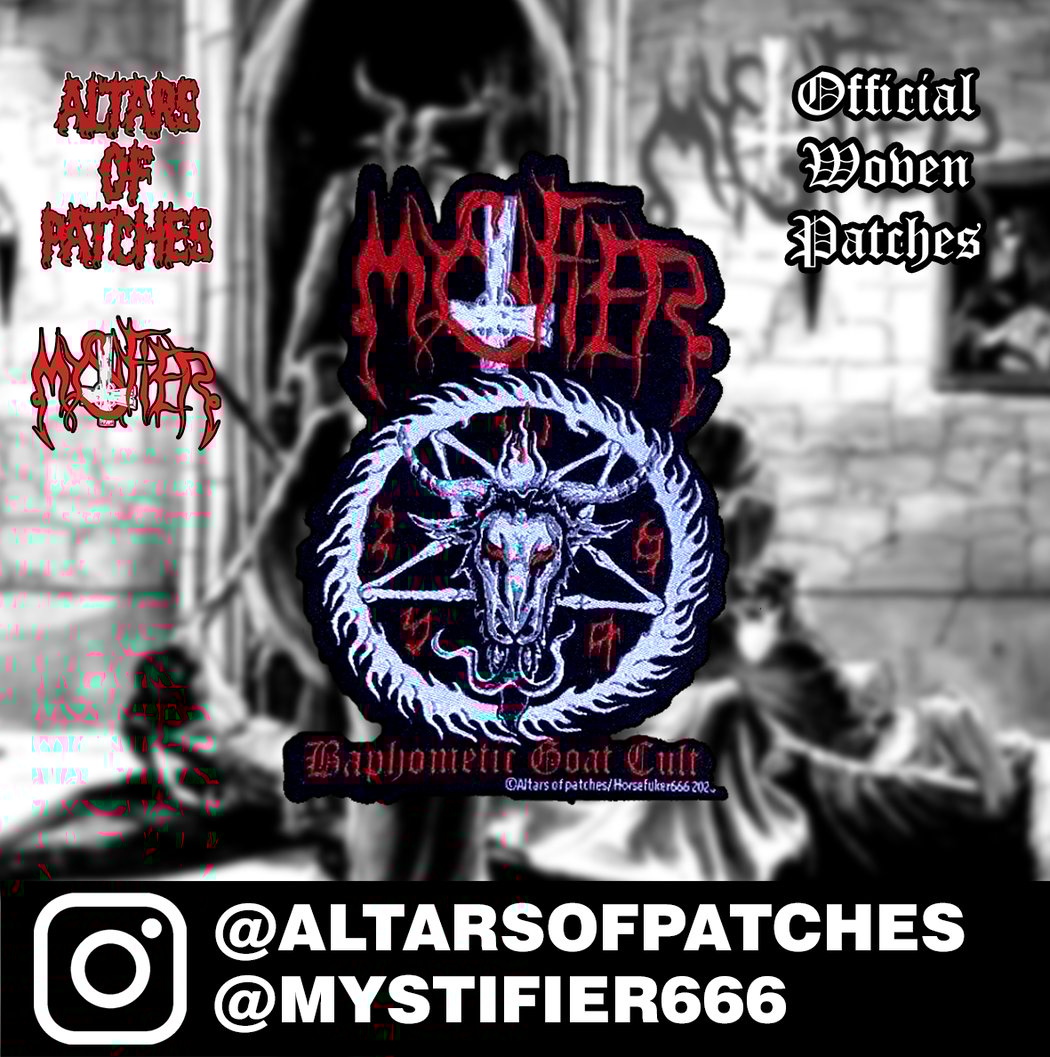 Mystifier - "Baphometic Goat Cult" Official Patch | Altars of Patches