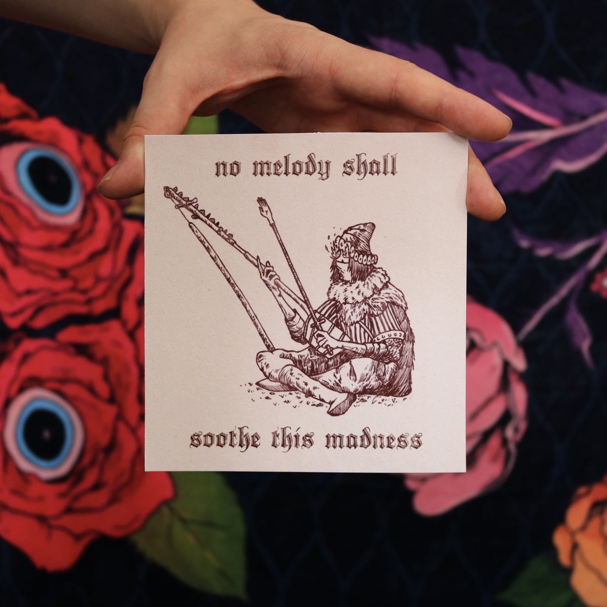 'Frenzied Nomad' Print | Crowskult Illustrations