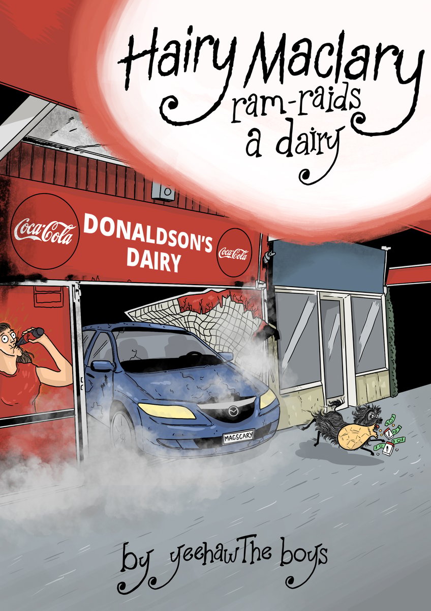Ram Raids A Dairy A4 | danielvernon