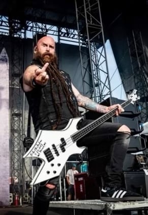 CHRIS KAEL STAGE PLAYED BASS GUITAR