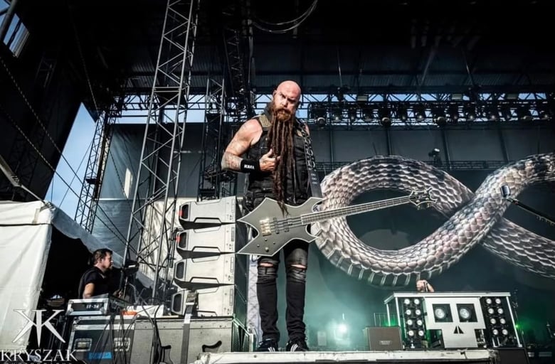 CHRIS KAEL STAGE PLAYED BASS GUITAR