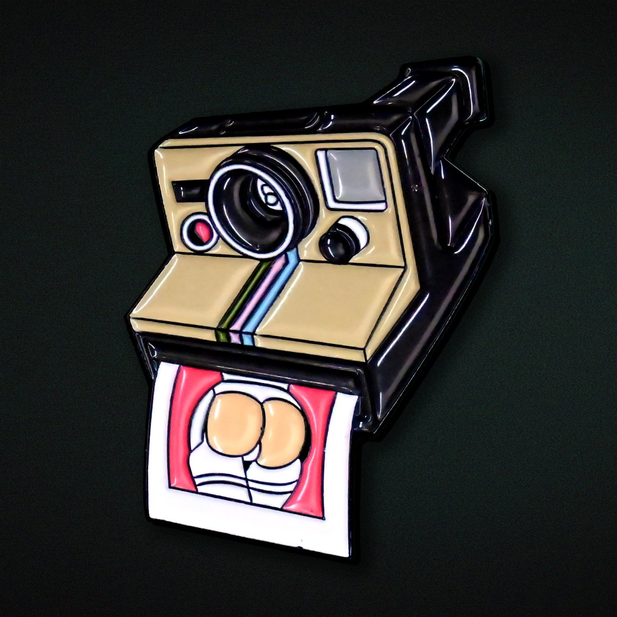 Polaroid Soft Enamel Pin | Thirteensins