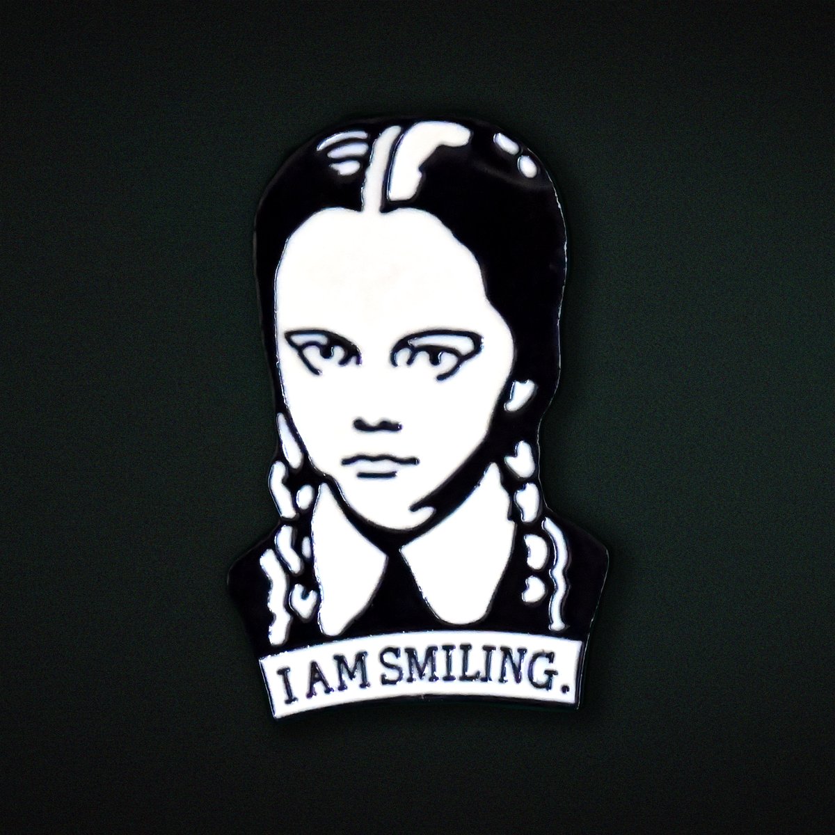 Wednesday Addams Soft Enamel Pin | Thirteensins