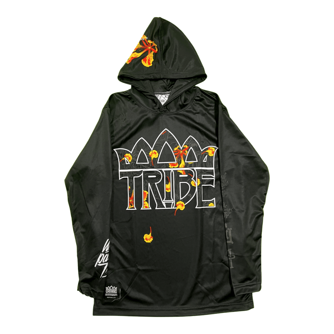Tribe Marianas — Crowns Guam X Tribe Marianas Dri Fit Hoodie Flame