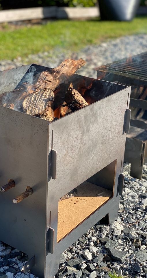 The Phoenix" ember maker (brasero) from NZWFC | NZ Woodfire Cooking