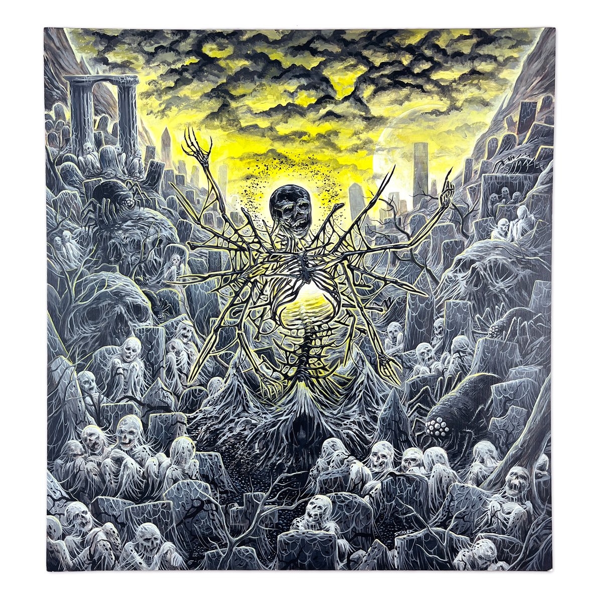 Infestation - Original Acrylic Painting | Matt Stikker — Original Artwork
