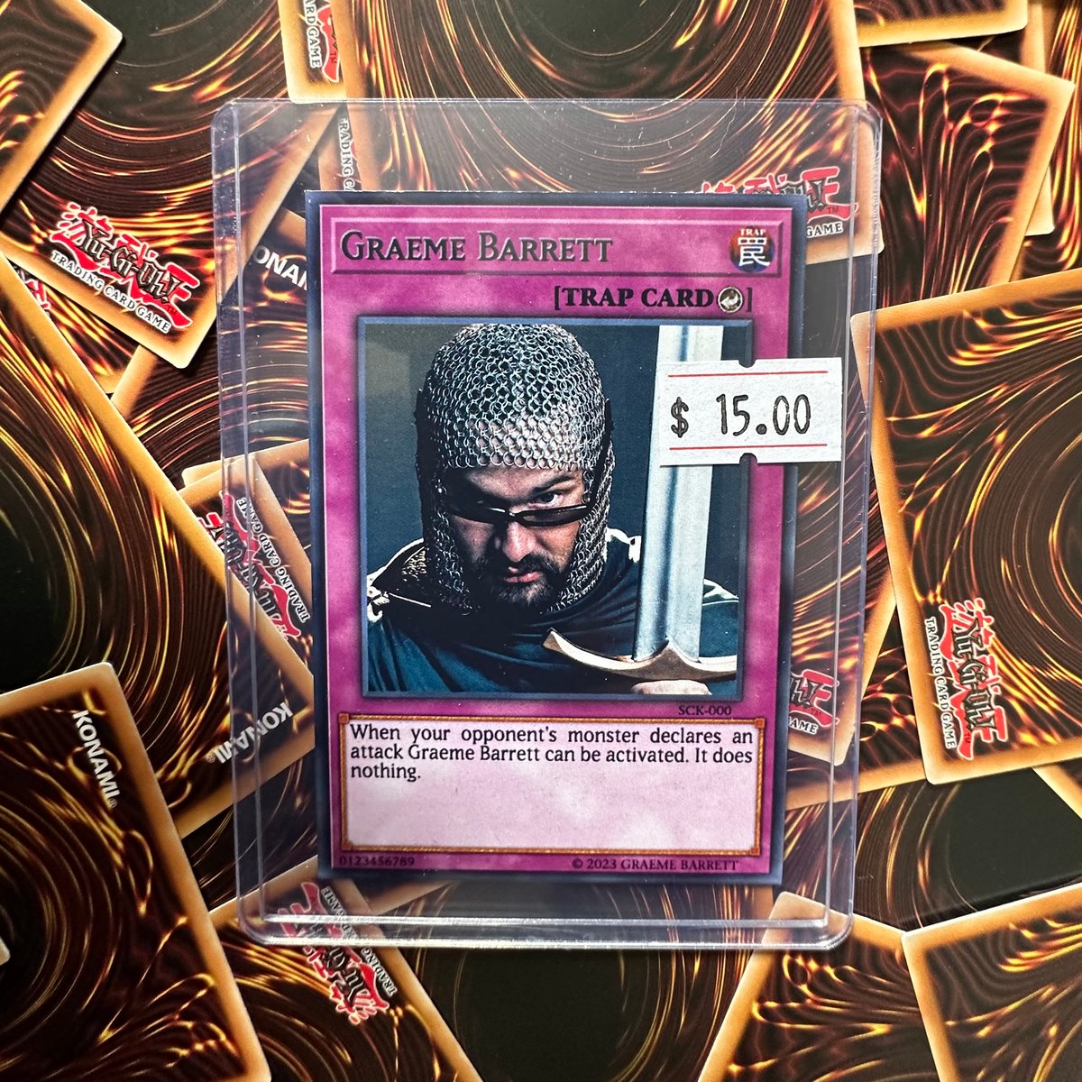 Graeme Barrett Trap Card | Graeme Barrett