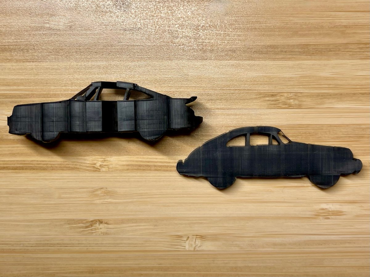 Porsche anamorphic designs - 356 and 930 Turbo | PNW Diecast Customs