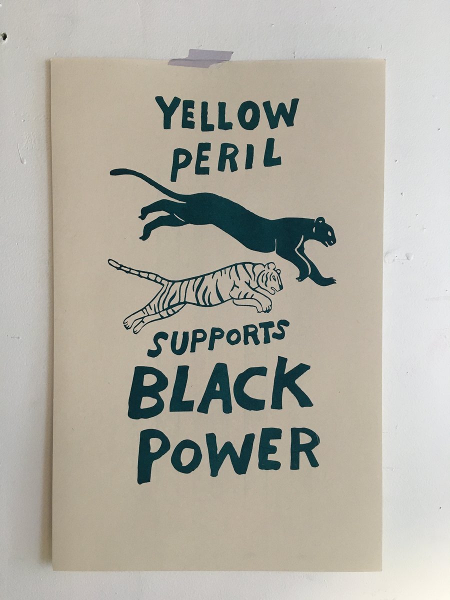 Yellow Peril Supports Black Power | Kris Chau