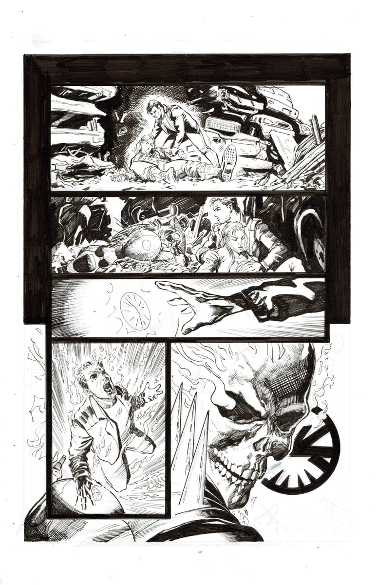 DANNY KETCH GHOST RIDER: ISSUE 1, PAGE 9 | The Picci8 Art Store