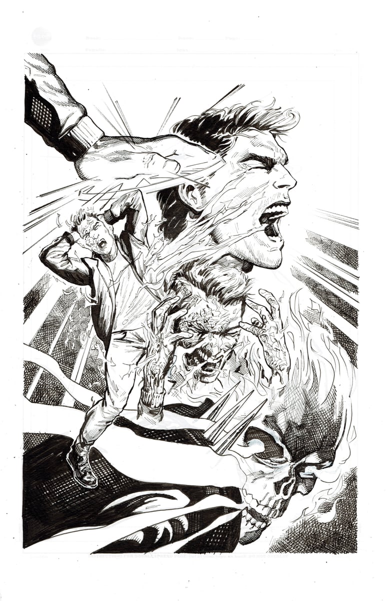 DANNY KETCH GHOST RIDER: ISSUE 1, PAGE 19 | The Picci8 Art Store