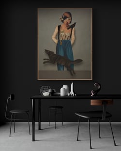 Wolf | Sarah Jarrett Art