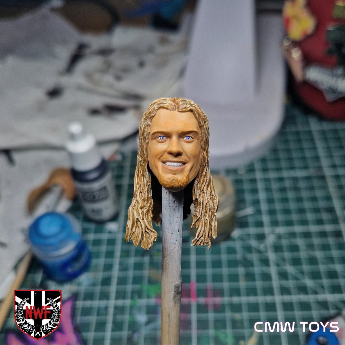 Artist Spotlight - Edge 1 (The NWF) - 3D Printed Head | CMW TOYS