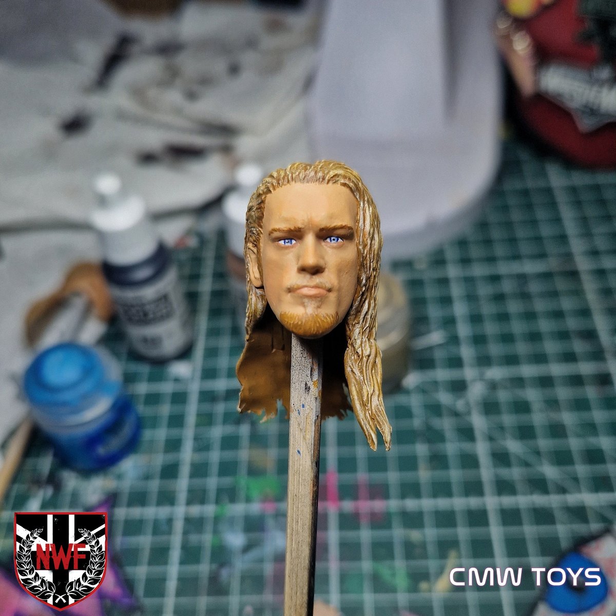 Artist Spotlight - Edge 2 (The NWF) - 3D Printed Head | CMW TOYS