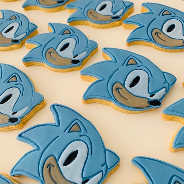 Sonic The Hedgehog Cookies | Treats By Ash
