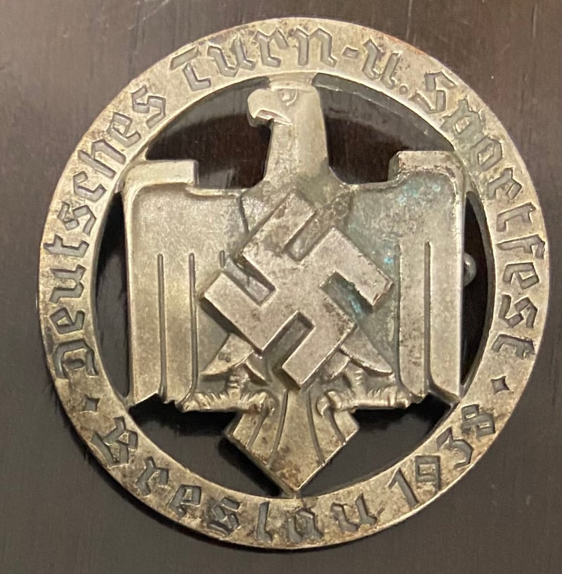 Inter-War (Nazi Germany) 1939 NSDAP Council Day Badge (Oberdonau ...