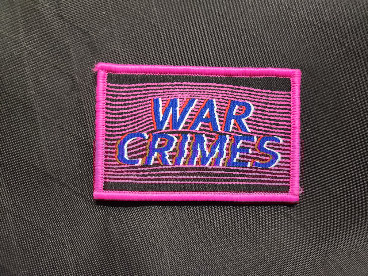 War Crimes Patch | Pine Tree Patches