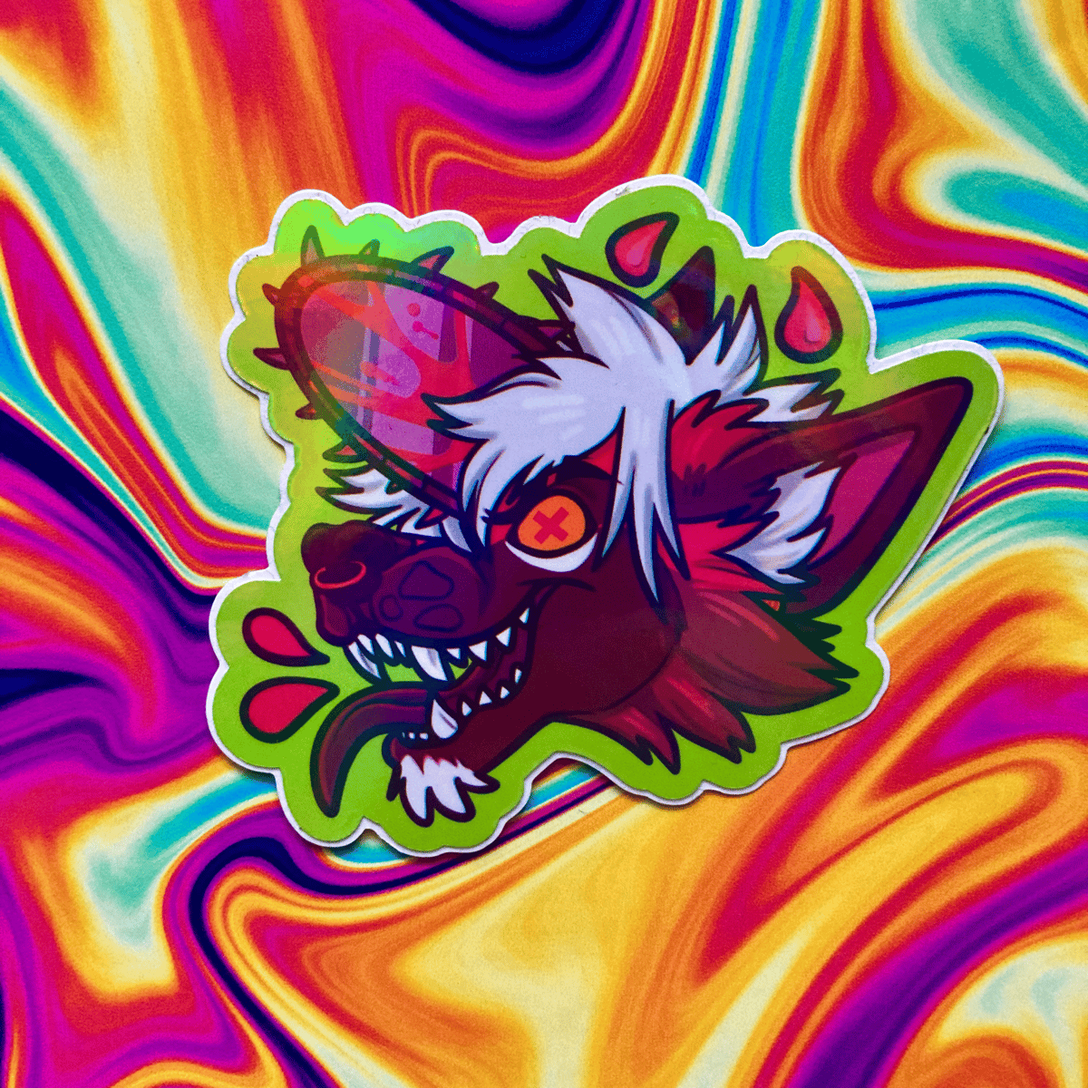 Chainsaw Ren Sticker | Ren Stone Studios