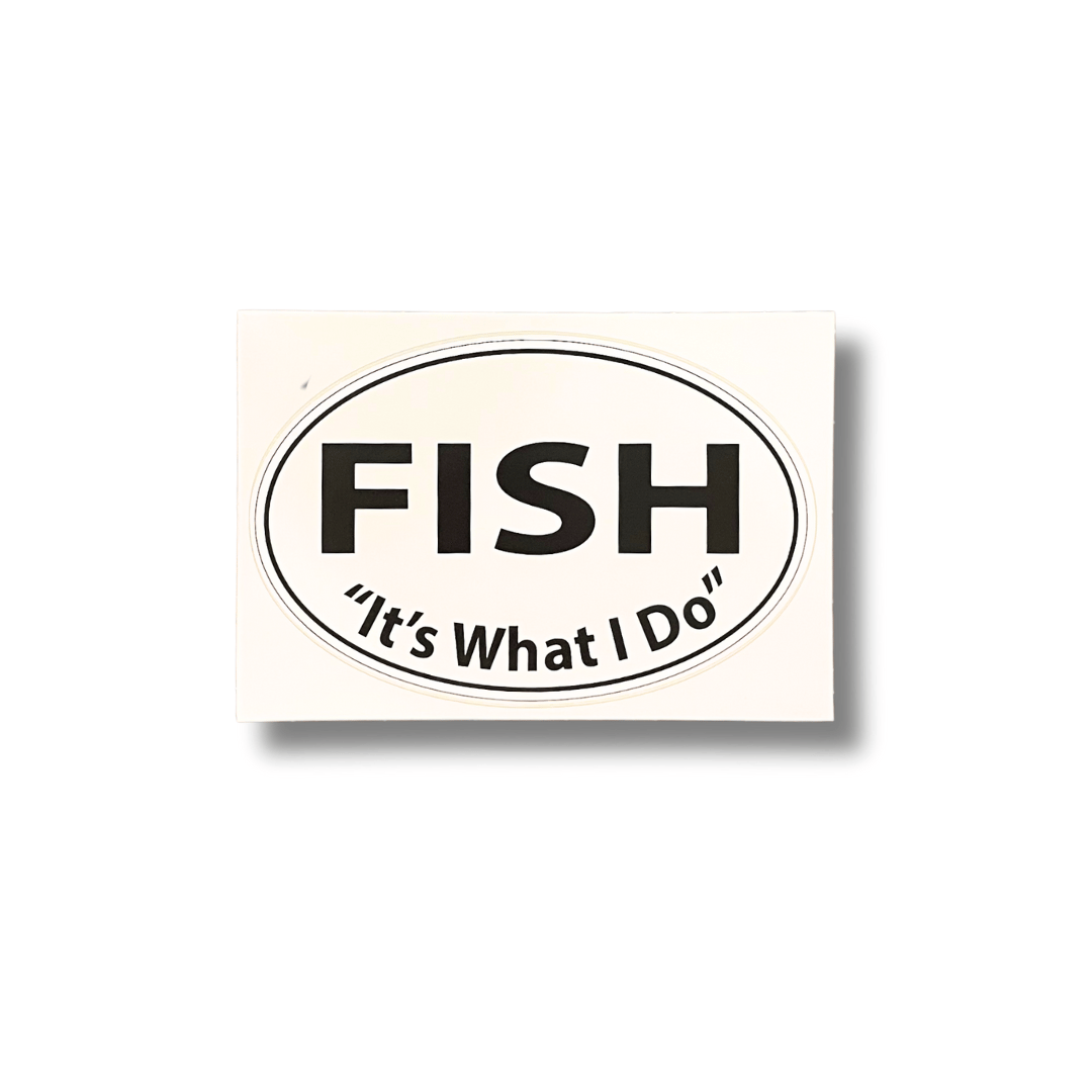 FISH Sticker | Epic Eric's Bass Lab