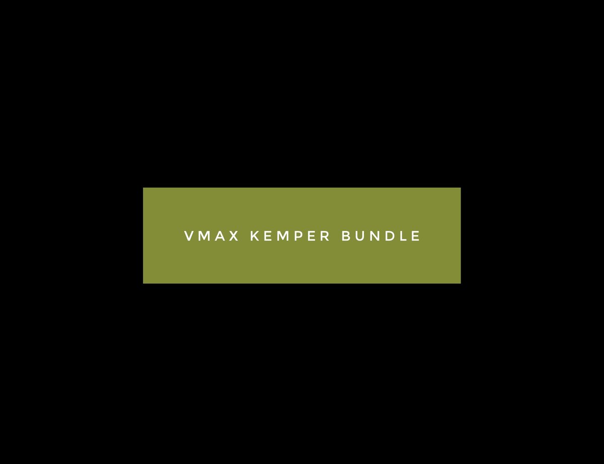 VMax Kemper Bundle | Amp Guru Profiles