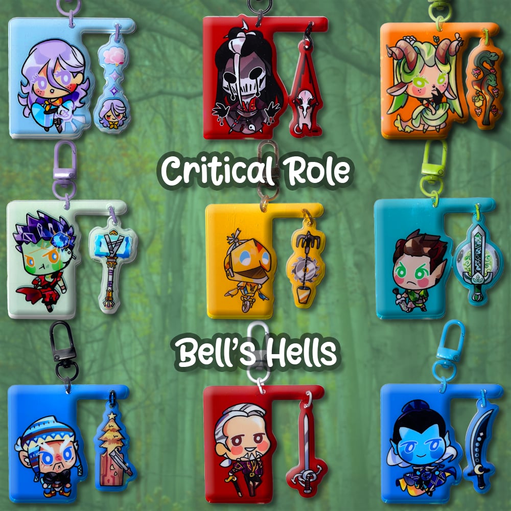 Critical Role - Bells Hells Keychain | Suraelis