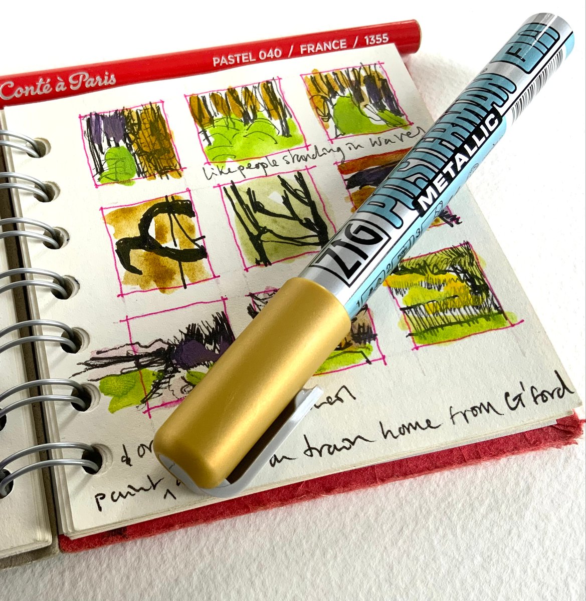 ZiG Posterman metallic Markers | Tansy Hargan