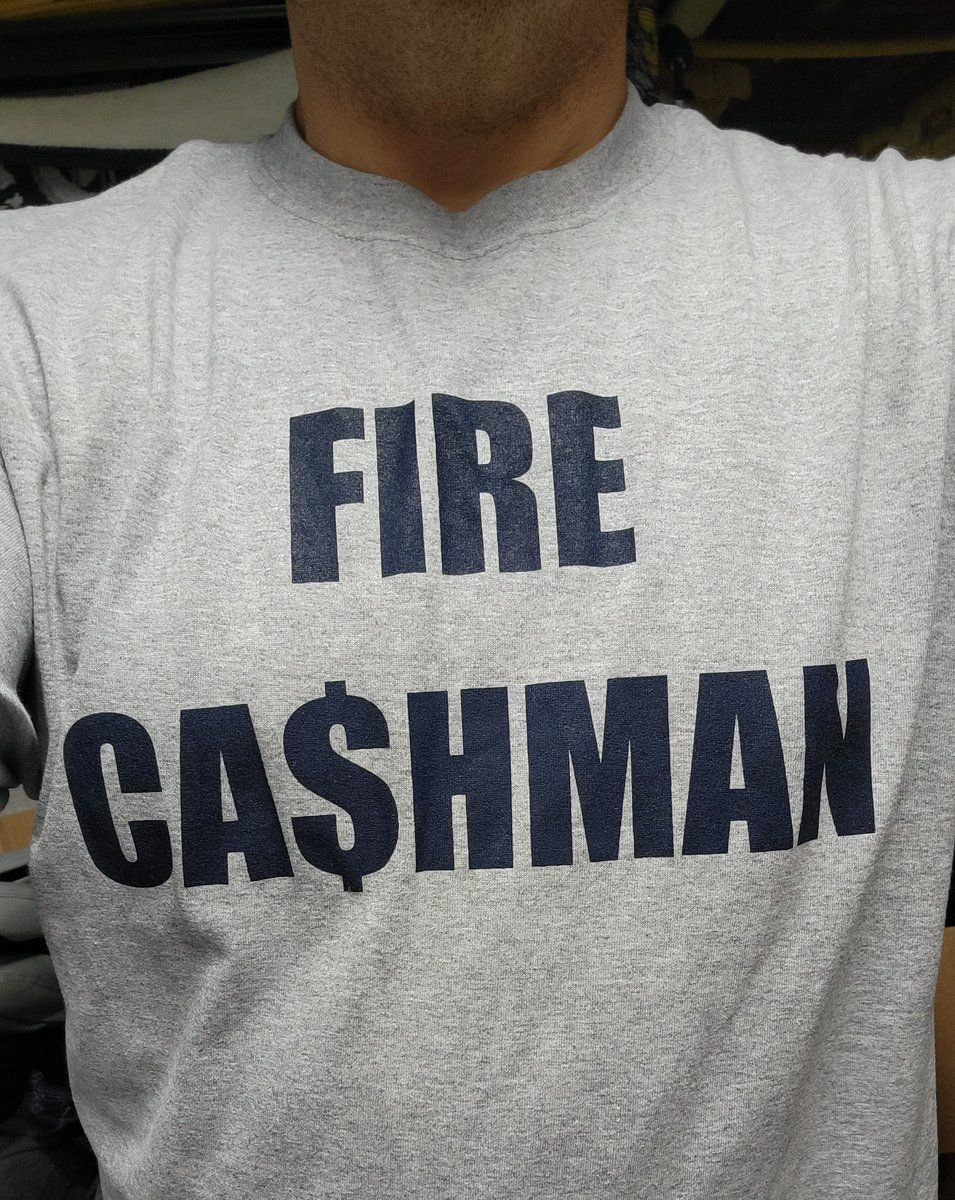 Fire Cashman / Bald Vinny's House of Tees