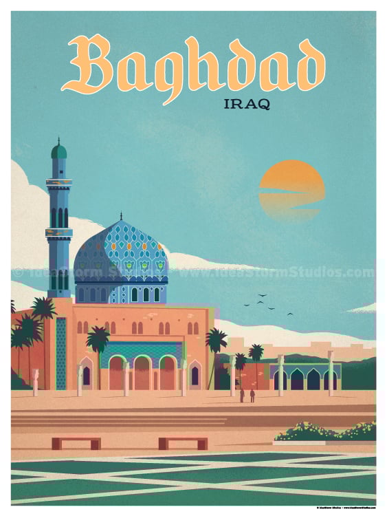 IdeaStorm Studio Store — Baghdad Poster