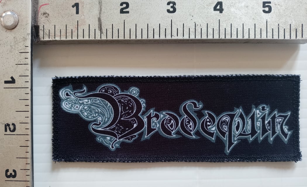 Brodequin (band) logo patch | Murder Machine Clothing