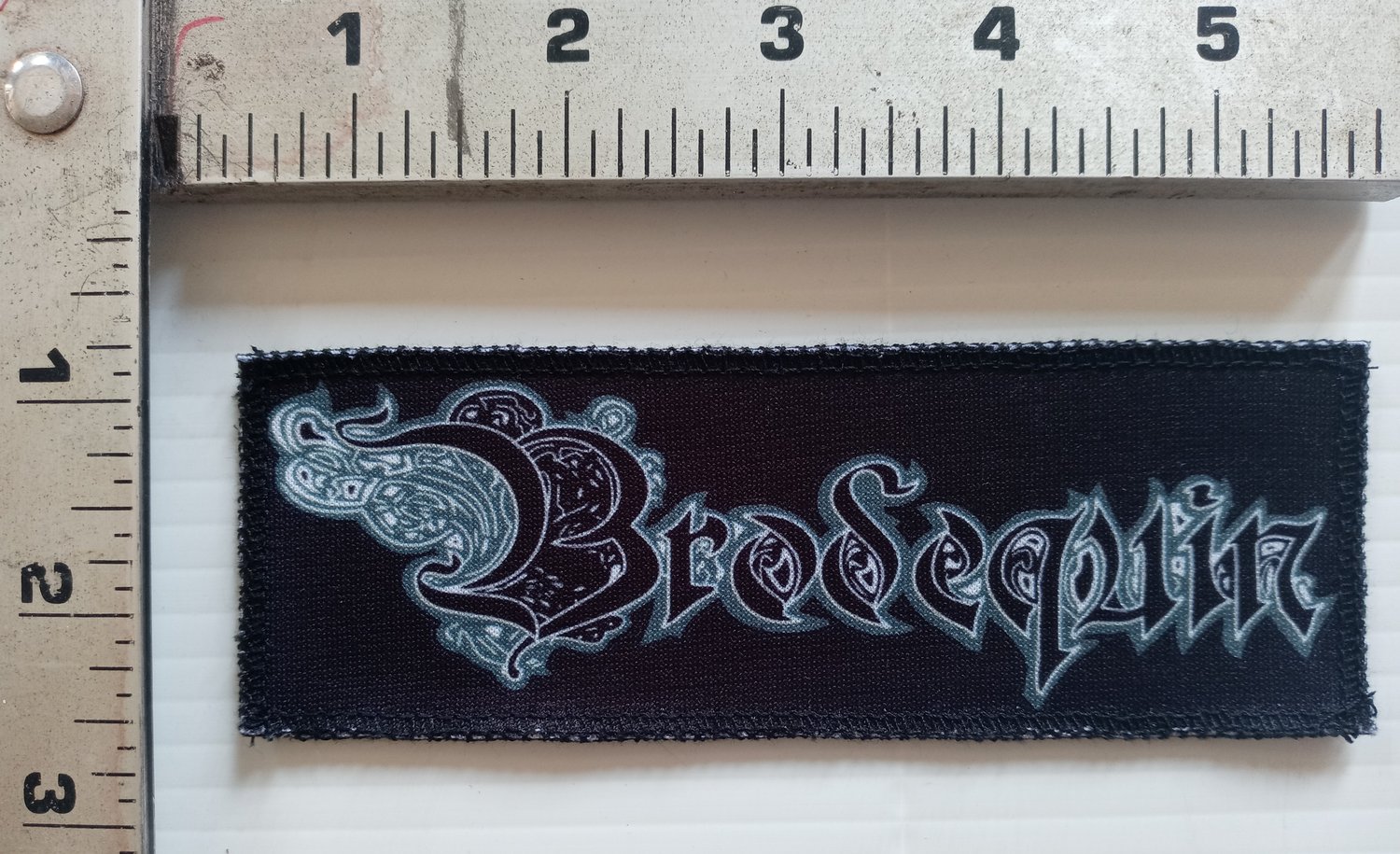 Brodequin (band) logo patch | Murder Machine Clothing