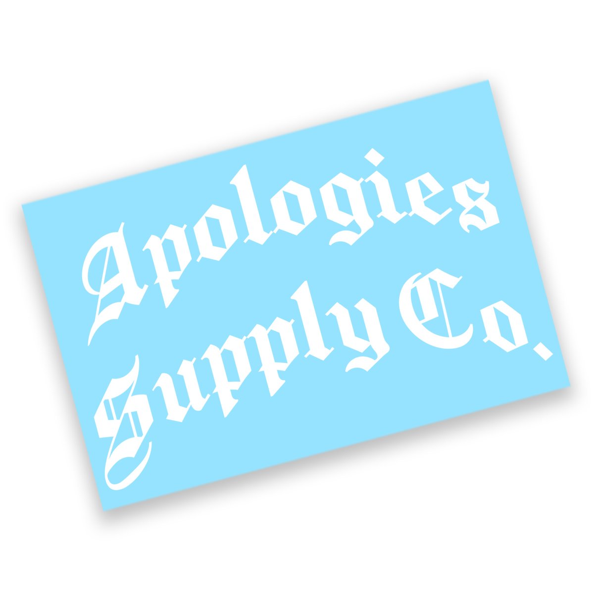 Products | Apologies