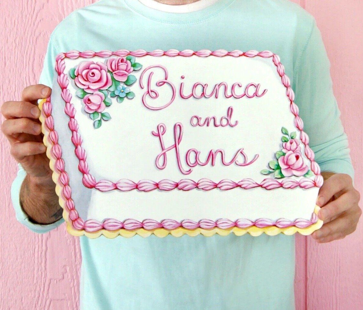 Customizable sheet cake plaque (Your own words) | Everyday is a Holiday