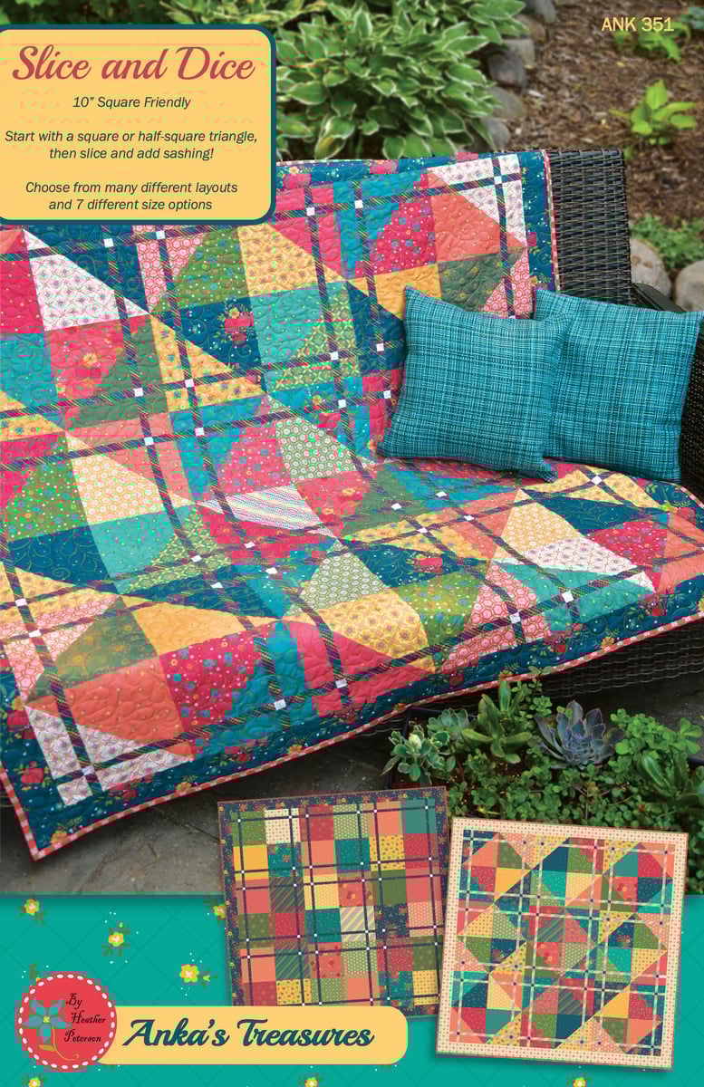 Slice and Dice Paper Pattern | Anka's Treasures