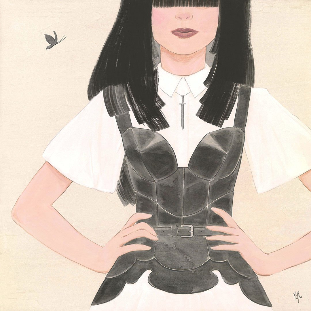 'Mulan Z' Original Painting | Martin Hsu Art