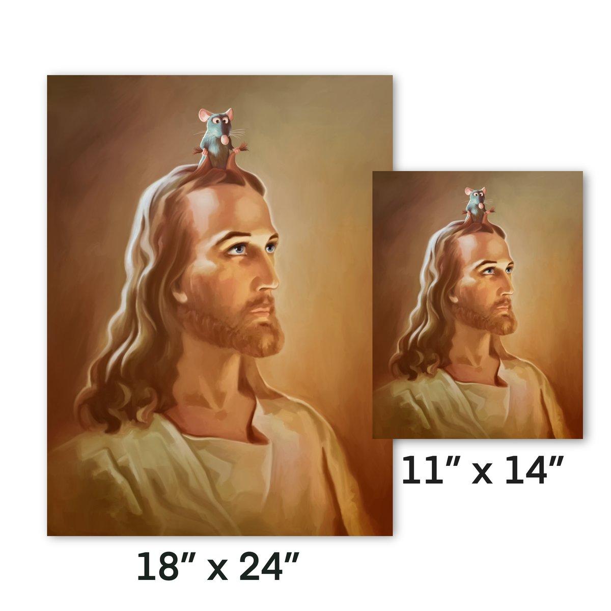 Head of Christ giclee print | meep