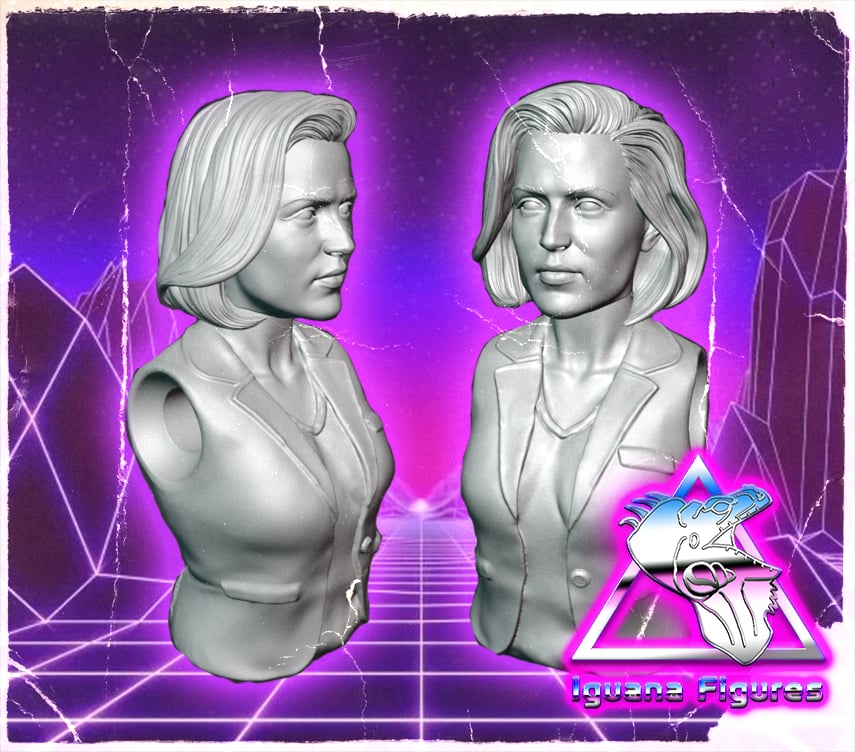 Dr. Kat Scully | iguana figures