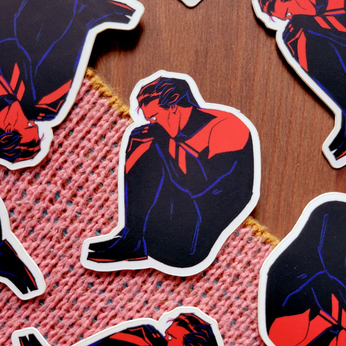 Control Freak Spider Sticker | ofossart