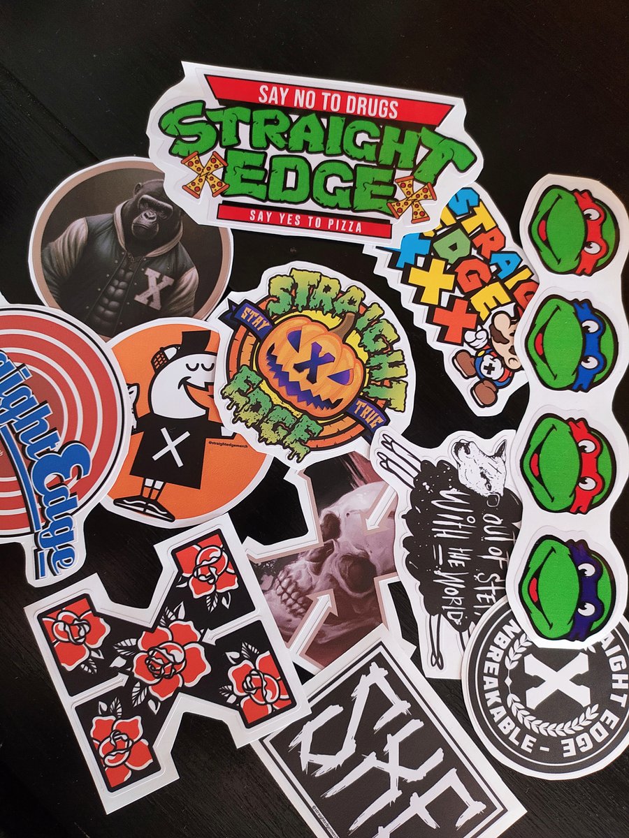 Stickers Pack (Vinyl) | Straight/Edge/Merch