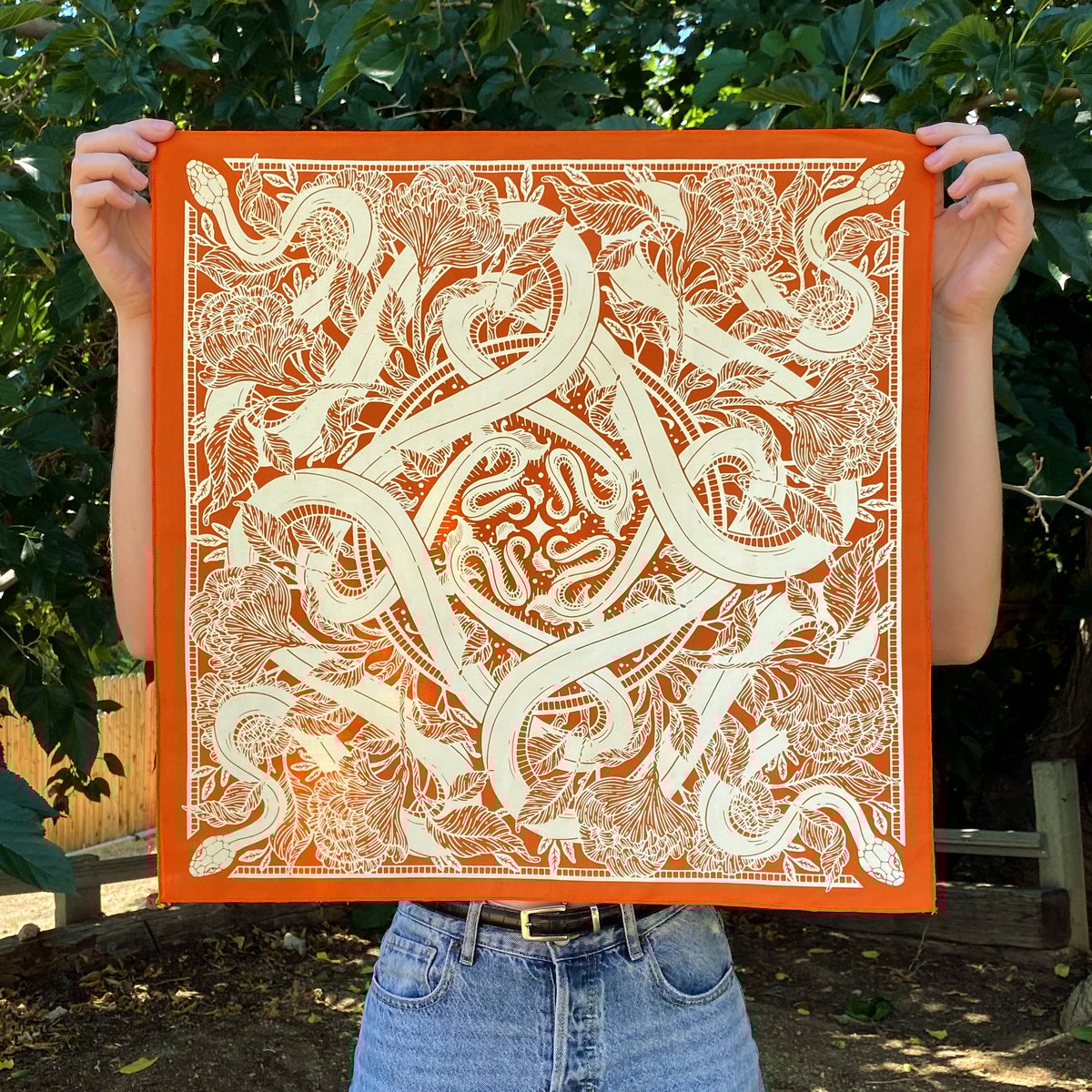 Marigold - Snake Bandana | Kate O'Hara