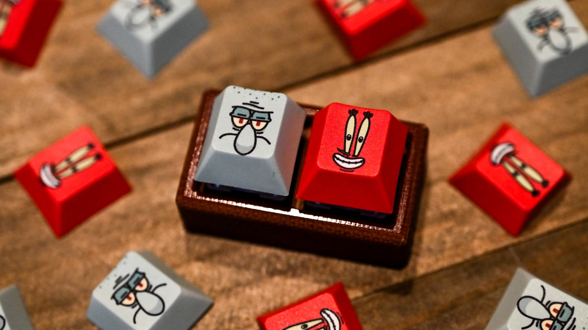 SPONGEBOB V2 KEY CAP SET | Coqui Creations Threads