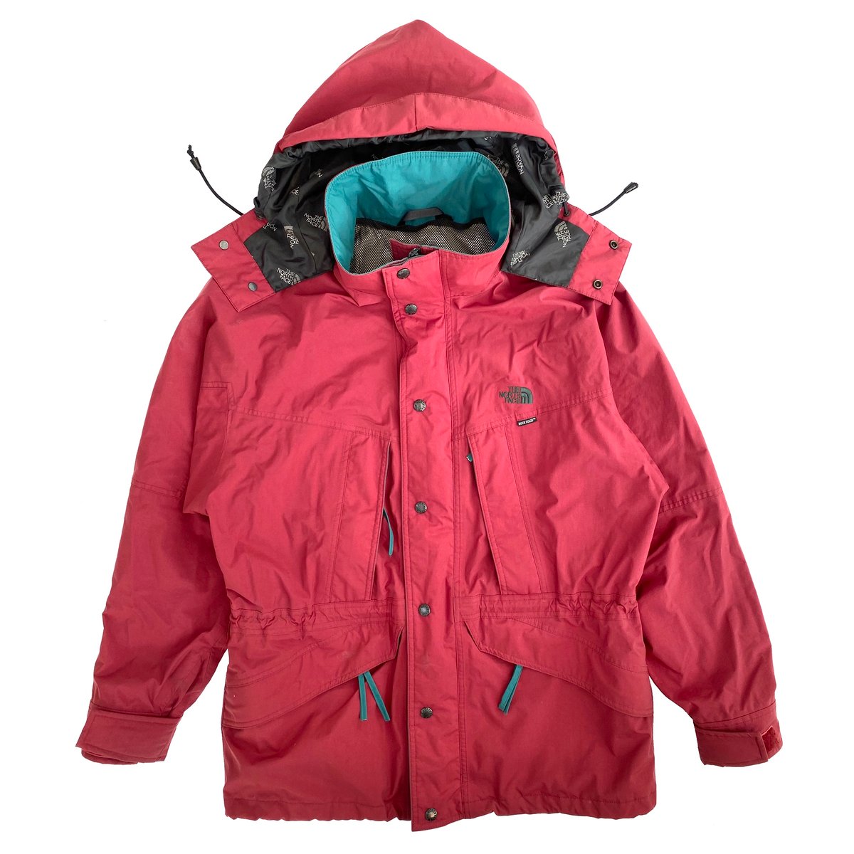 Vintage 90s The North Face Rock Solid Jacket - Burgundy | WAY OUT CACHE