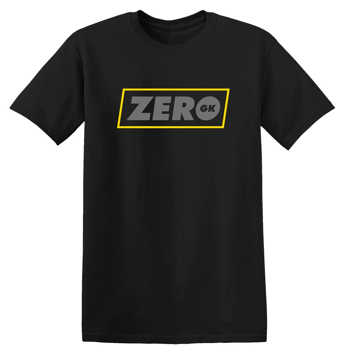 Zero Gk Fire Black Men's Graphic Tee | Zero Goalkeeper